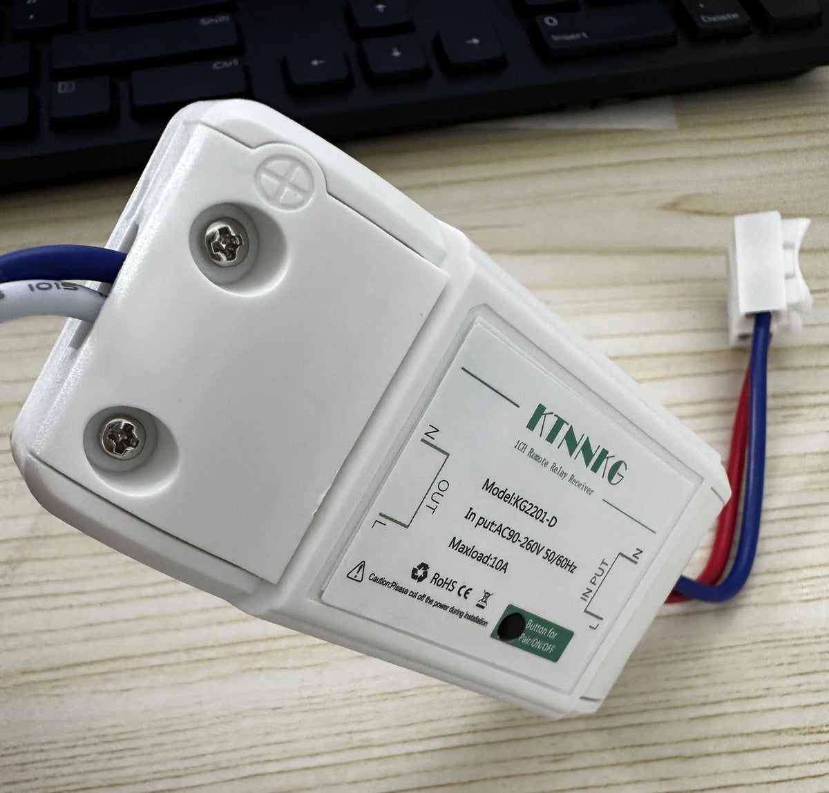 KTNNKG Wireless Smart Home Light Switch Kit,Lighting Control Apparatus ...